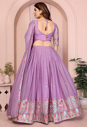 Buy Purple Lehenga Choli Online | Latest Designs & Looks