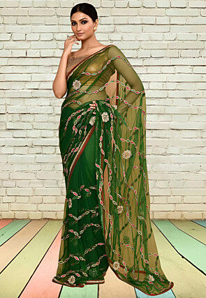 Net Saree: Buy Latest Bollywood Net Saree Online | Utsav Fashion