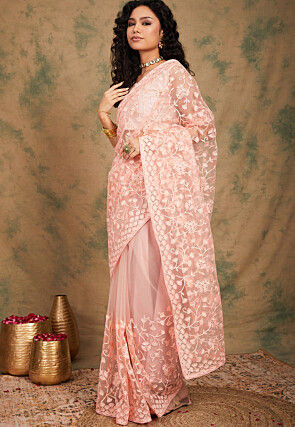 Net Saree: Buy Latest Bollywood Net Saree Online | Utsav Fashion