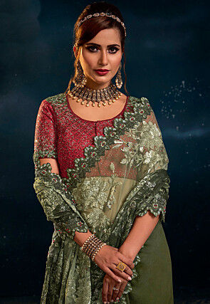 Net Wedding Saree: Buy Latest Indian Sarees for Women Online | Utsav ...