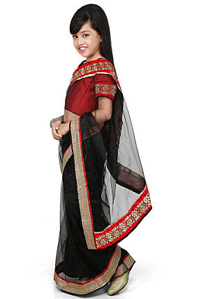 Buy Kids Sarees Online, Sarees for Kids, Kids Sari with Blouse