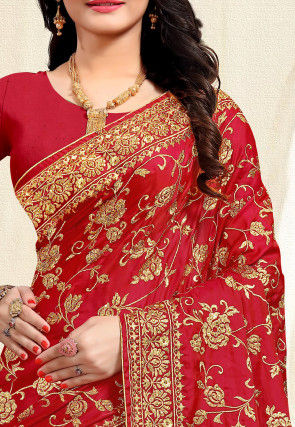 Red Wedding Sarees: Buy Latest Indian Designer Red Bridal Sarees Online ...