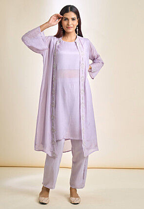 Chiffon Dress: Expolre Indian Chiffon Fabric Dresses | Utsav Fashion