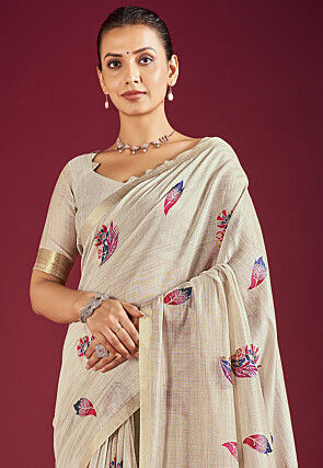 Cotton Sarees: Buy Indian Designer Pure Cotton Sarees Online | Utsav ...