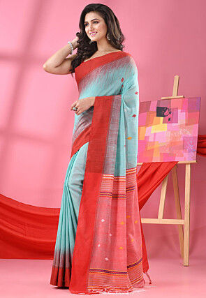 Buy Handloom Cotton Sarees Online With Latest Designs