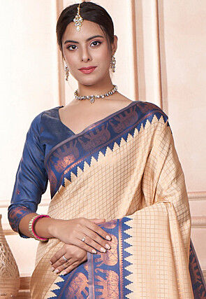 Kanchipuram Silk Sarees: Buy Latest Kanjivaram Sarees Online | Utsav ...