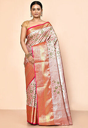 Page 6 | Buy Latest Designer Kanchipuram Silk Sarees Online | Utsav Fashion