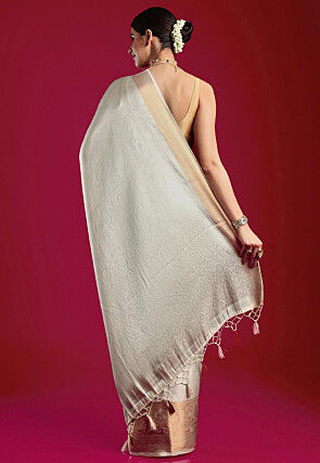 Silver Sarees | Buy Silver Colour Designer Sarees Online