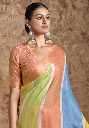 Pure Chiffon Sarees - Buy Latest Designer Chiffon Saree Online - Utsav ...