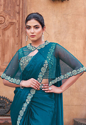 Pre Stitched Sarees: Shop Pre Stitched Sari Online at Utsav Fashion
