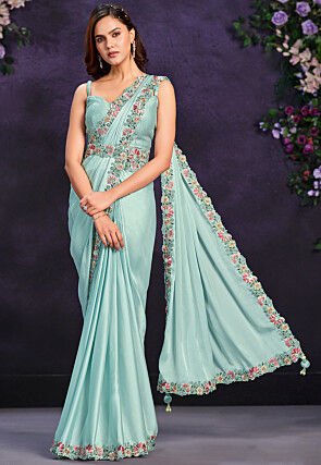 Pre Stitched Sarees: Shop Pre Stitched Sari Online at Utsav Fashion