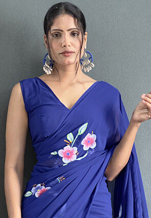 Pre Stitched Sarees: Shop Pre Stitched Sari Online at Utsav Fashion