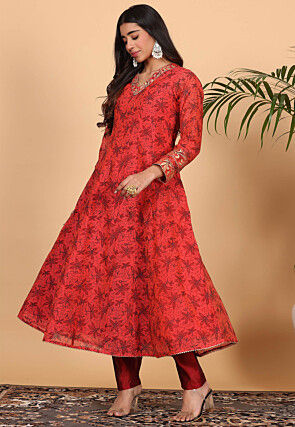 Figure Flattering A-line Suits in Different Styles|Utsav Fashion