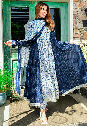 Figure Flattering A-line Suits in Different Styles|Utsav Fashion