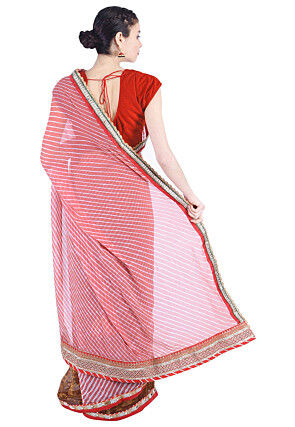 Buy Leheriya Sarees Online with Latest Designs