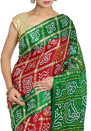 Buy Gharchola Sarees Online | Latest Designs & Trendy Looks
