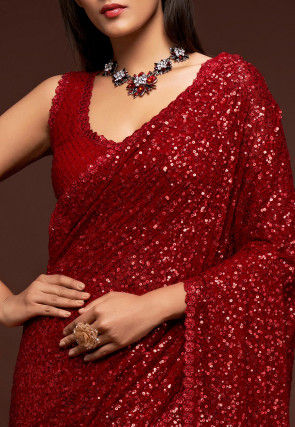 Red Saree: Buy Latest Red Sarees for Women Online