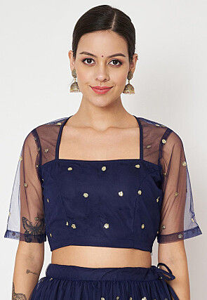 Page 2 | Blue - Ethnic Blouses: Buy Indian Saree Blouse Designs from ...