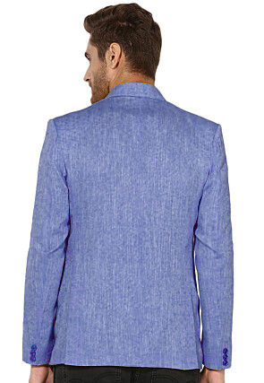 Blue Designer Blazers for Men | Indian Ethnic Wear