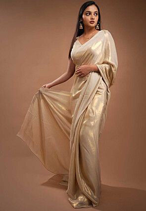 Beige Color Sarees: Buy Authentic Beige Sarees at Amazing Prices ...