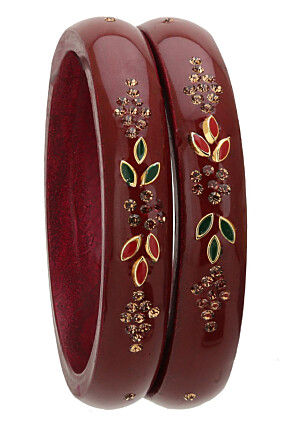 Buy Bangles, Glass Bangles and Wooden Bangles Jewelry Online