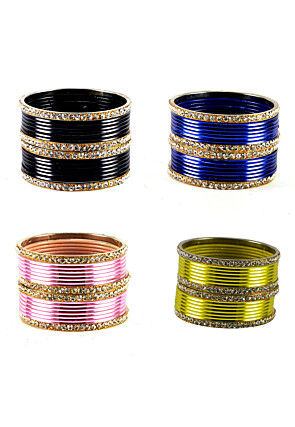 Indian Bangles Set | Fashion Bangles Set Jewelry for Women Online
