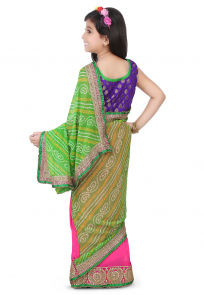 Buy Kids Sarees Online, Sarees for Kids, Kids Sari with Blouse