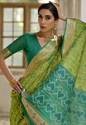 Buy Green Sarees Online with Latest Trendy Styles