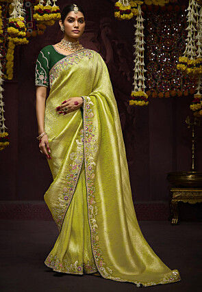 Buy Green Sarees Online with Latest Trendy Styles
