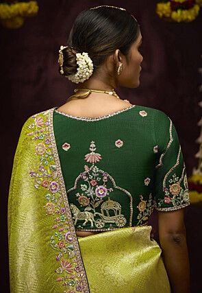 Buy Green Sarees Online with Latest Trendy Styles