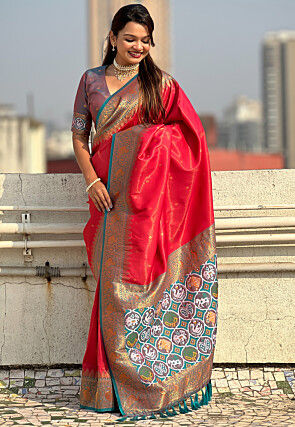 Red Wedding Sarees: Buy Latest Indian Designer Red Bridal Sarees Online ...