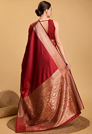 Buy Trendy Indian Designer Women's Red Wedding Sarees Online