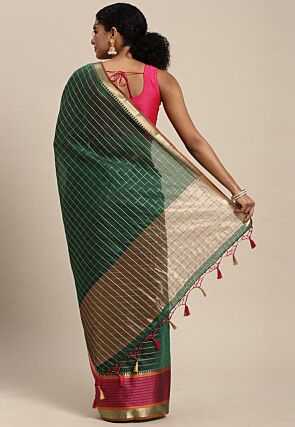 Checks Sarees Online | Buy Checks Printed Sarees for Women India
