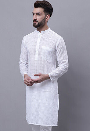 White Kurta: Buy Latest Indian Designer White Kurta Online - Utsav Fashion