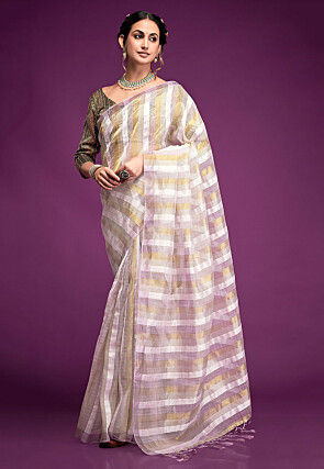 Golden Saree: A Vast Collection Of Golden Colour Sarees Online At Utsav ...