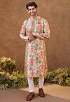 Buy Digital Printed Art Silk Kurta Set in Multicolor Online : MMS2594 ...