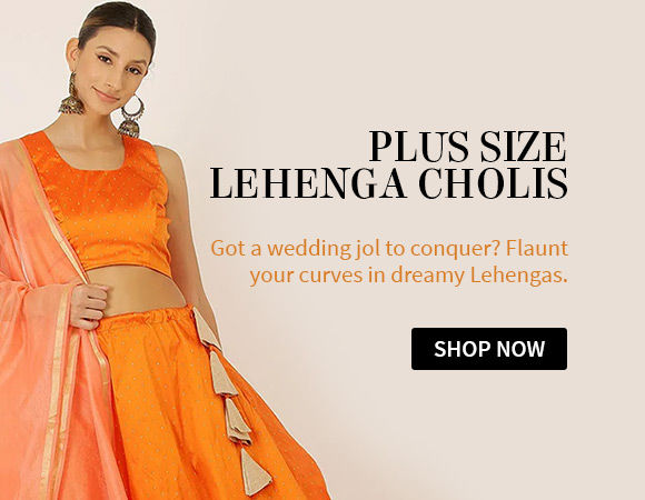 Plus Size Indian Clothing- Shop Salwar Suits, Lehengas, Blouses & More