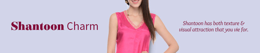 Shantoon Fabric Indian Apparels|Utsav Fashion