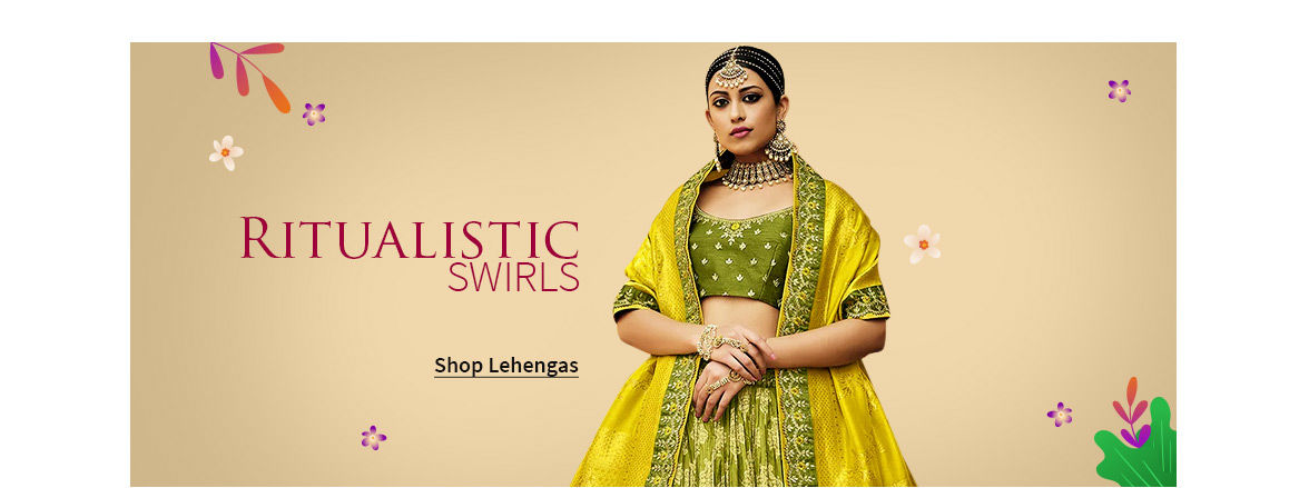 Teej 2022 Clothing: Buy Teej Festival Wear Online | Utsav Fashion