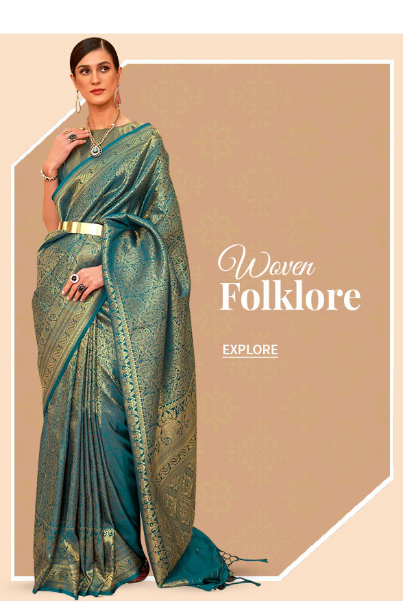 The Showstoppers of Indian Sarees: Embroidered, Printed and Woven Pallus