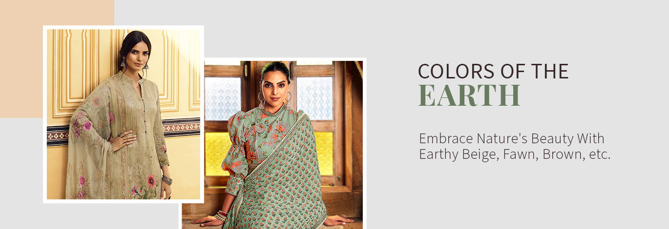 The Earthy Neutral Shades - Beige, Khaki, Olive, Tan and Nude