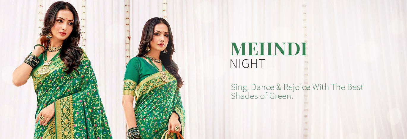 Page 6 | Green and Fresh Indian Fashion for the Mehendi Function